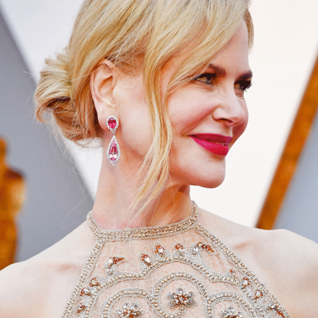 Photos From Celebrity Lipstick Color Trials